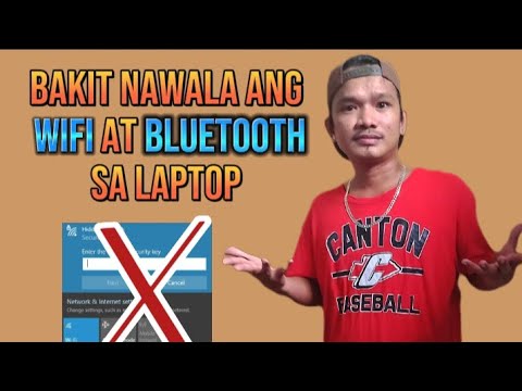 WIFI NOT SHOWING- BLUETOOTH NOT SHOWING- PAANO MABALIK ANG WIFI AT BLUETOOTH NA NAWALA SA LAPTOP ...
