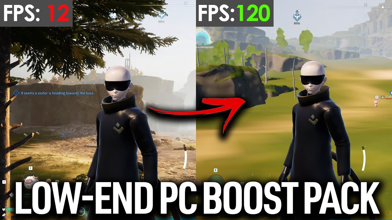 FPS BOOST PACK for PALWORLD - Increase FPS, boost performance, Low-End ...