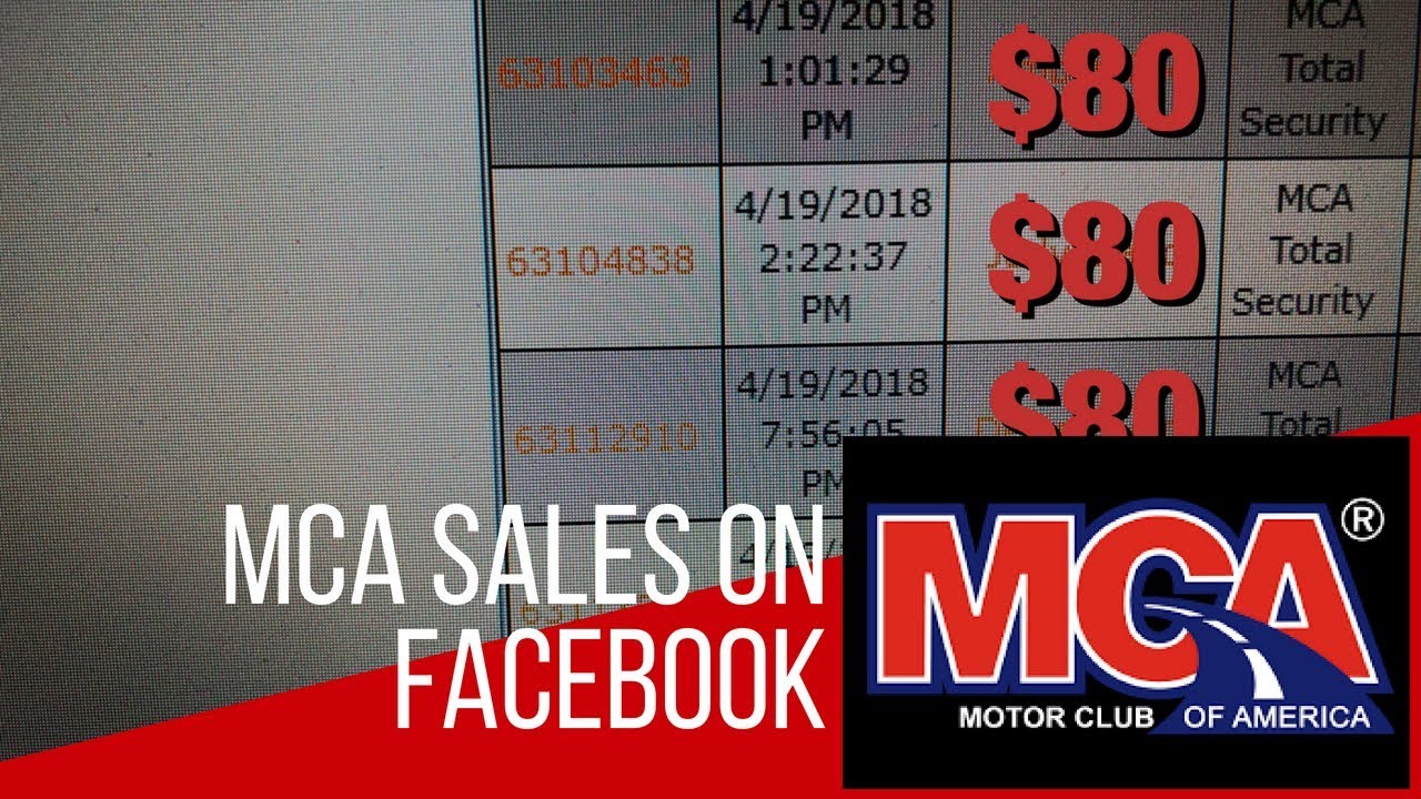 How To Make MCA Sales On Your Facebook Profile - YouTube