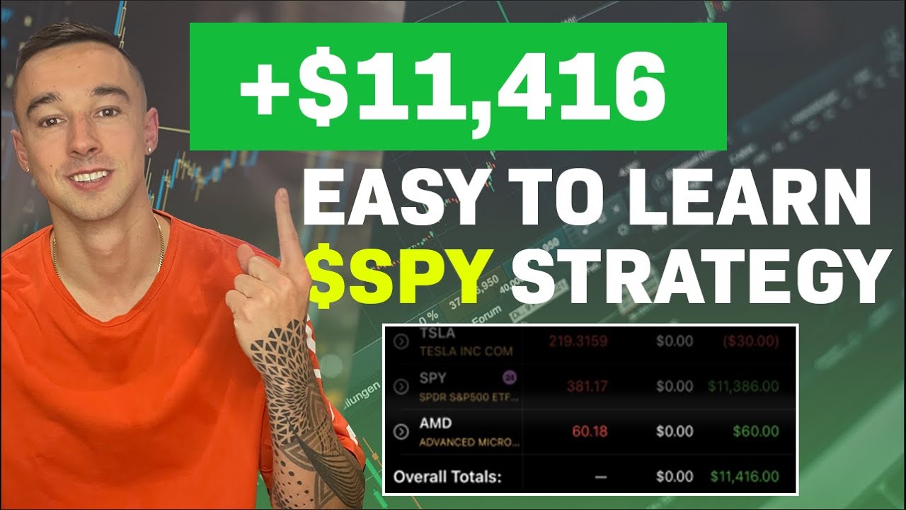 EASY TO LEARN $SPY STRATEGY! (IT MADE ME $11,416) - YouTube