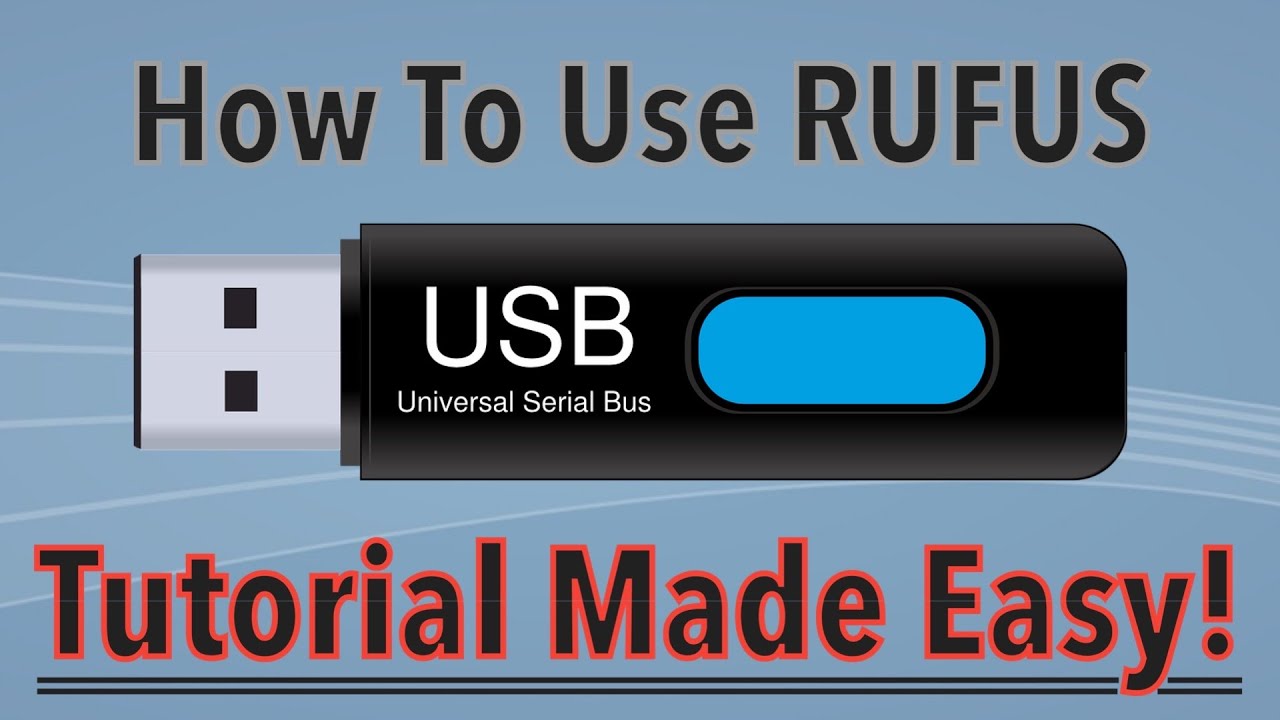 How To Create A Bootable ISO Image Using Rufus In Windows 10/11 - YouTube