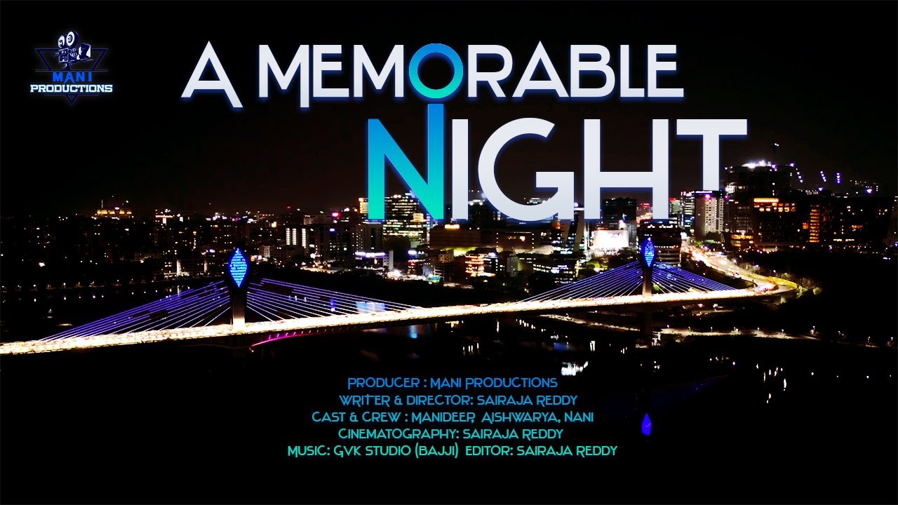 A Memorable Night 2k24 Telugu Short Film Trailer || Mani Productions ...