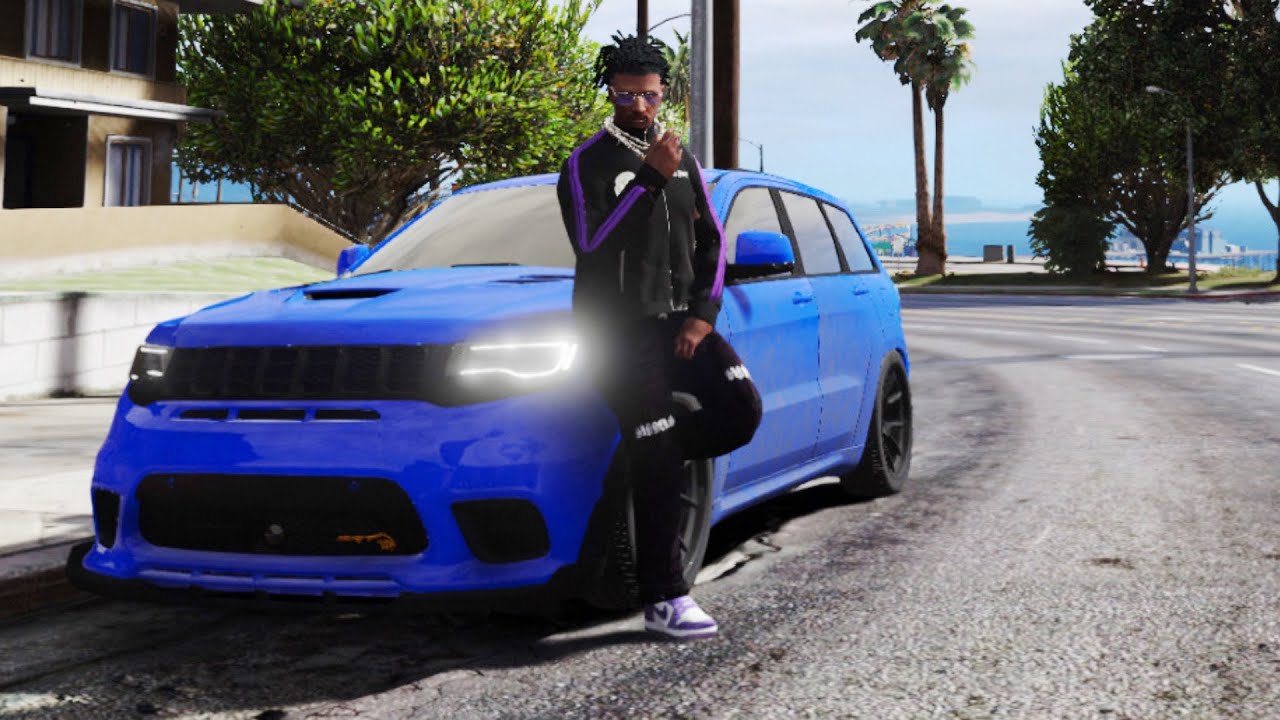 FIRST TO GET IN MY 1500 HP TRACKHAWK GETS $1,000,000 IN GTA RP - YouTube