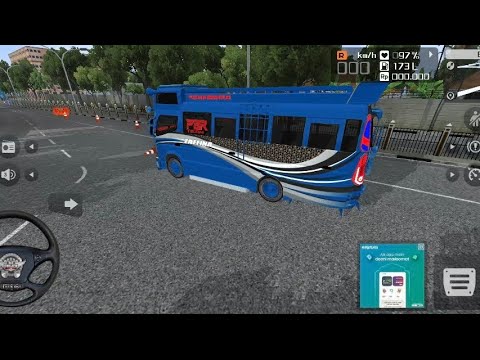 Bus Simulator Indonesia | New Mini Bus Mod | Thrilling Off-Road Drive ...
