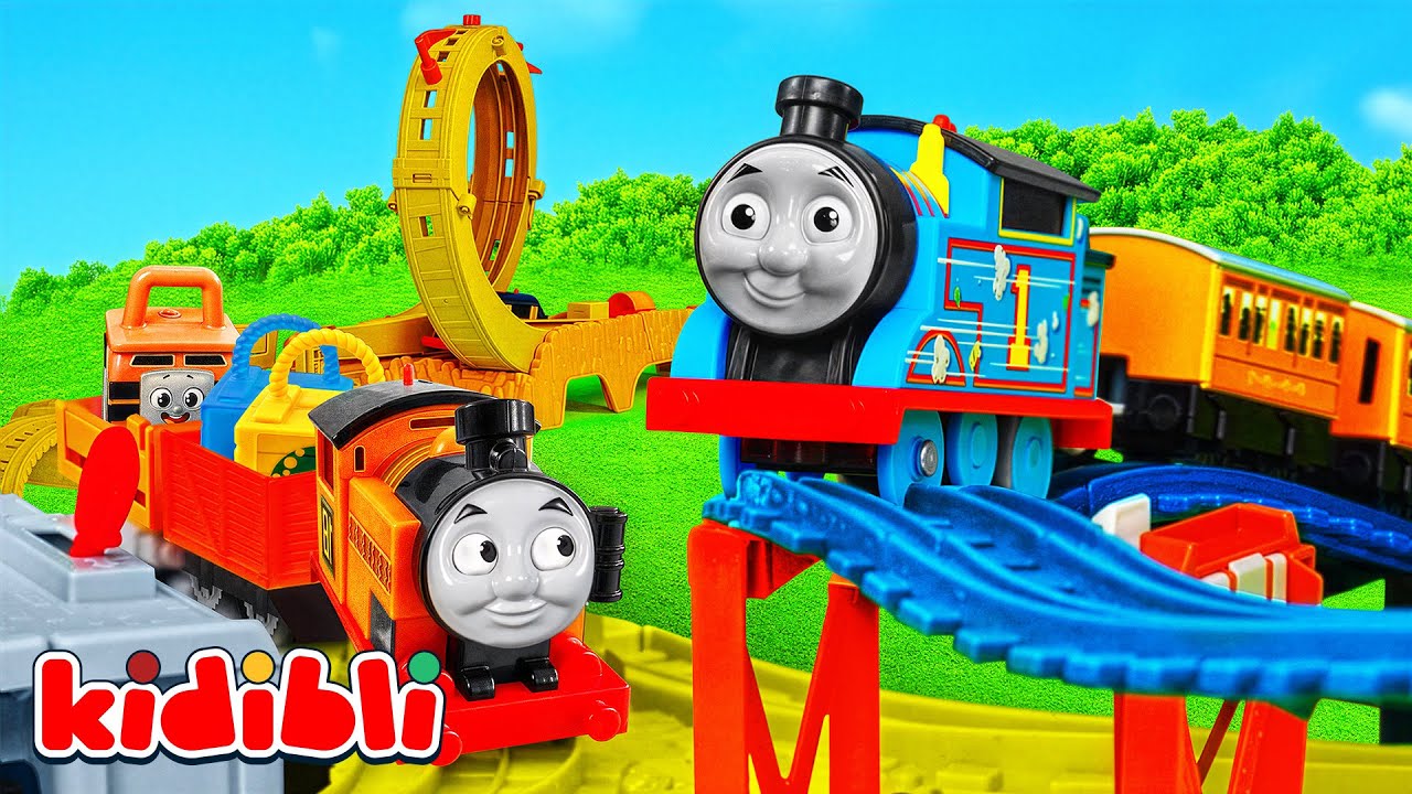 Thomas & Friends Toy 🚂 Big Train Adventure for Kids 🚆 Toy Train Track ...