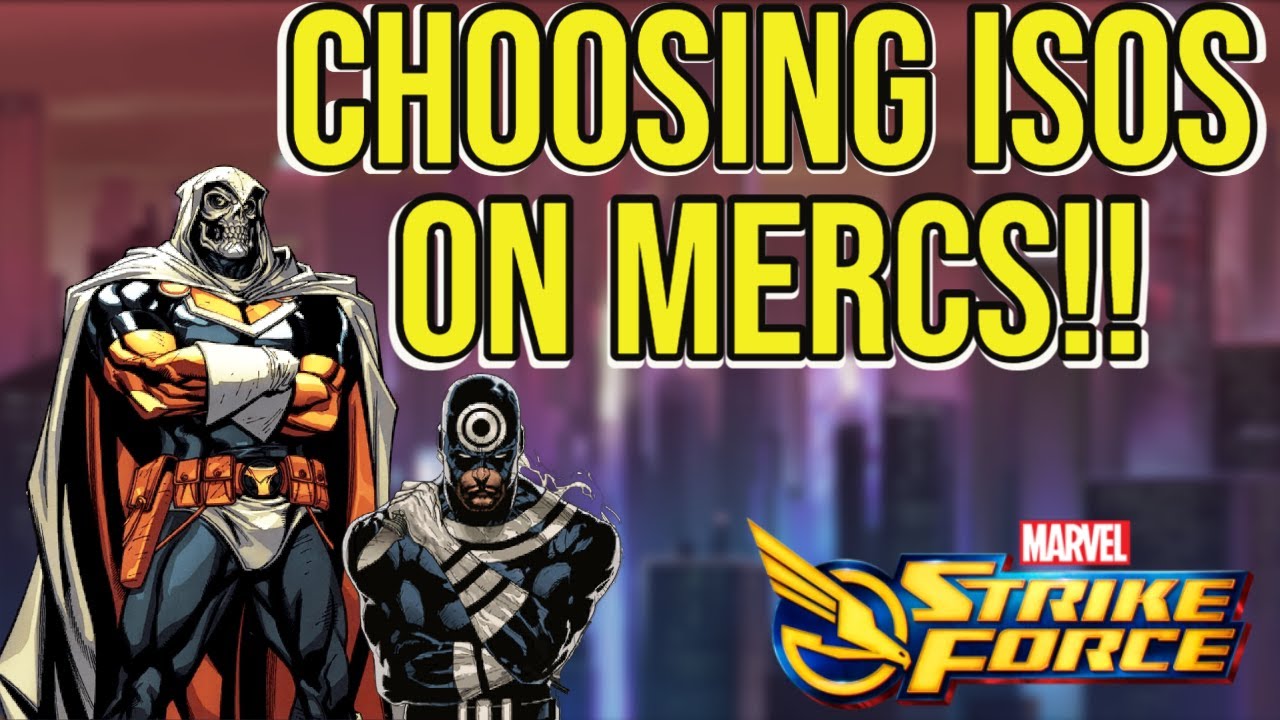 Best Iso 8: Choosing Iso classes for Mercenaries! MSF - YouTube
