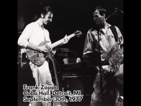 Frank Zappa - 1977 09 30 - Cobo Hall, Detroit, MI - YouTube