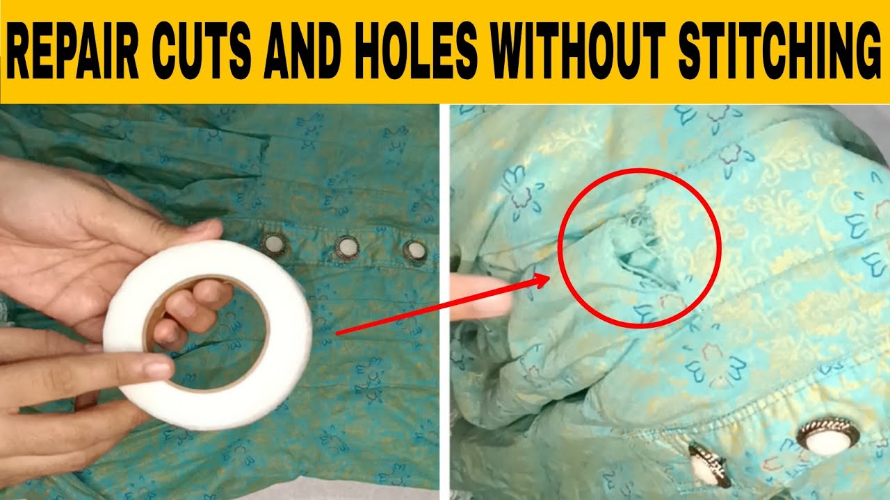 3 methods to use rivil-civil tape | repair cut and holes without ...