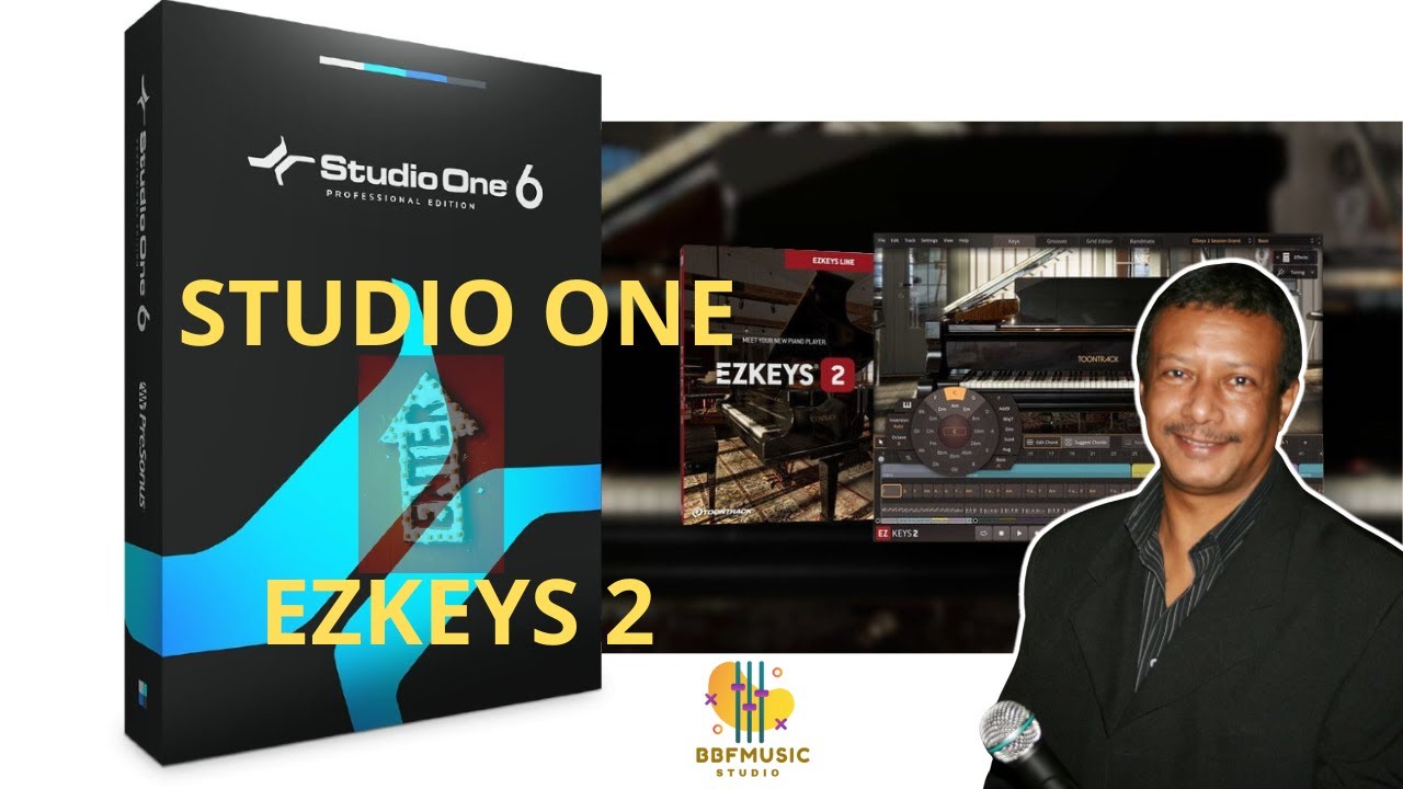 STUDIO ONE 6 et EZKEYS 2 - YouTube