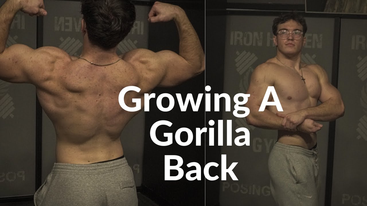 GROWING A GORILLA BACK - YouTube