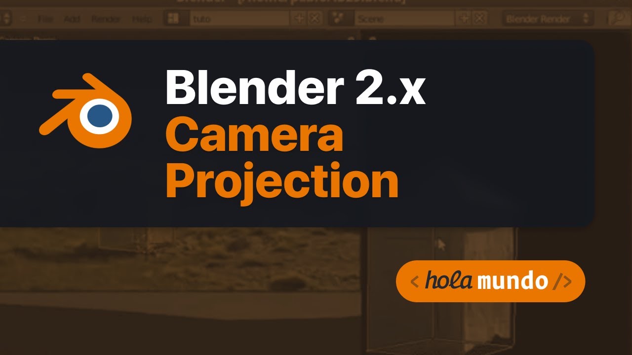 Blender 2.x Camera Projection - YouTube
