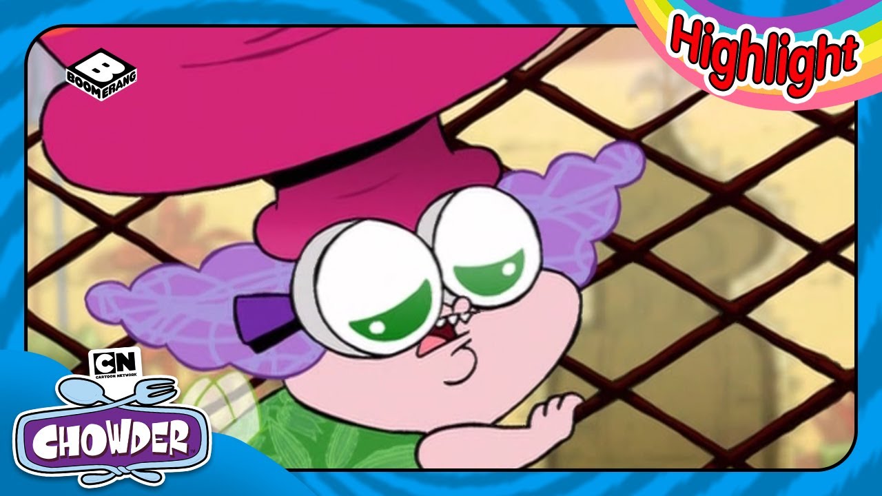 ทรัฟเฟิลโดนขังอยู่ในกรง | ชาวเดอร์ | Chowder | Chowder and friends ...