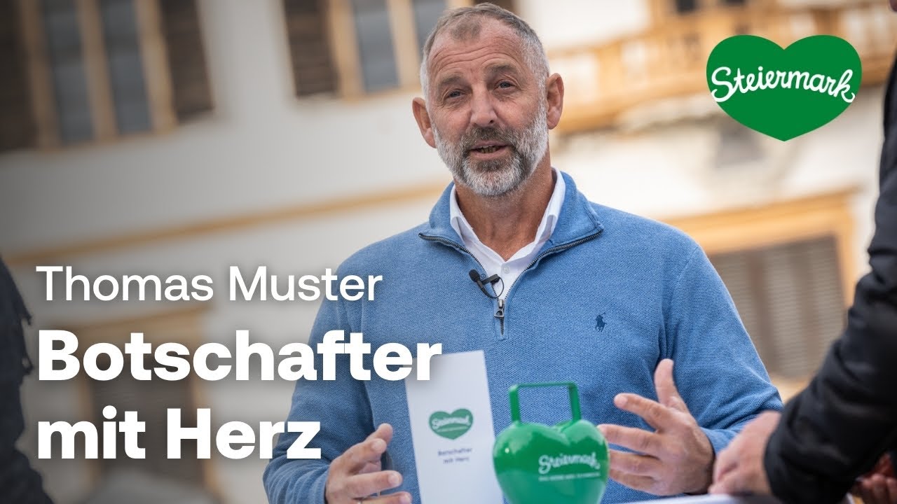 Thomas Muster: Vom Tennisstar zur steirischen Heimatliebe | Botschafter mit Herz 💚 - YouTube