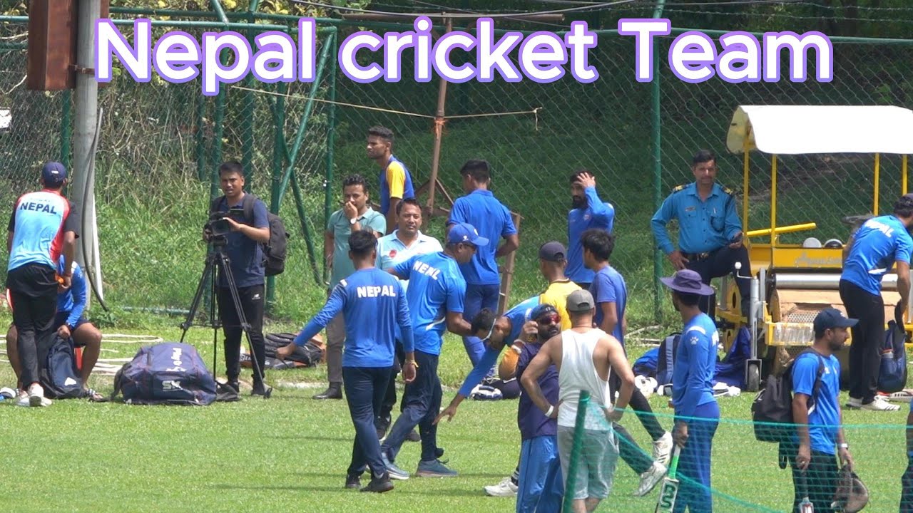 Nepal Cricket Team Prepare Asian Games| U19 Captain Dev Khanal takes ...