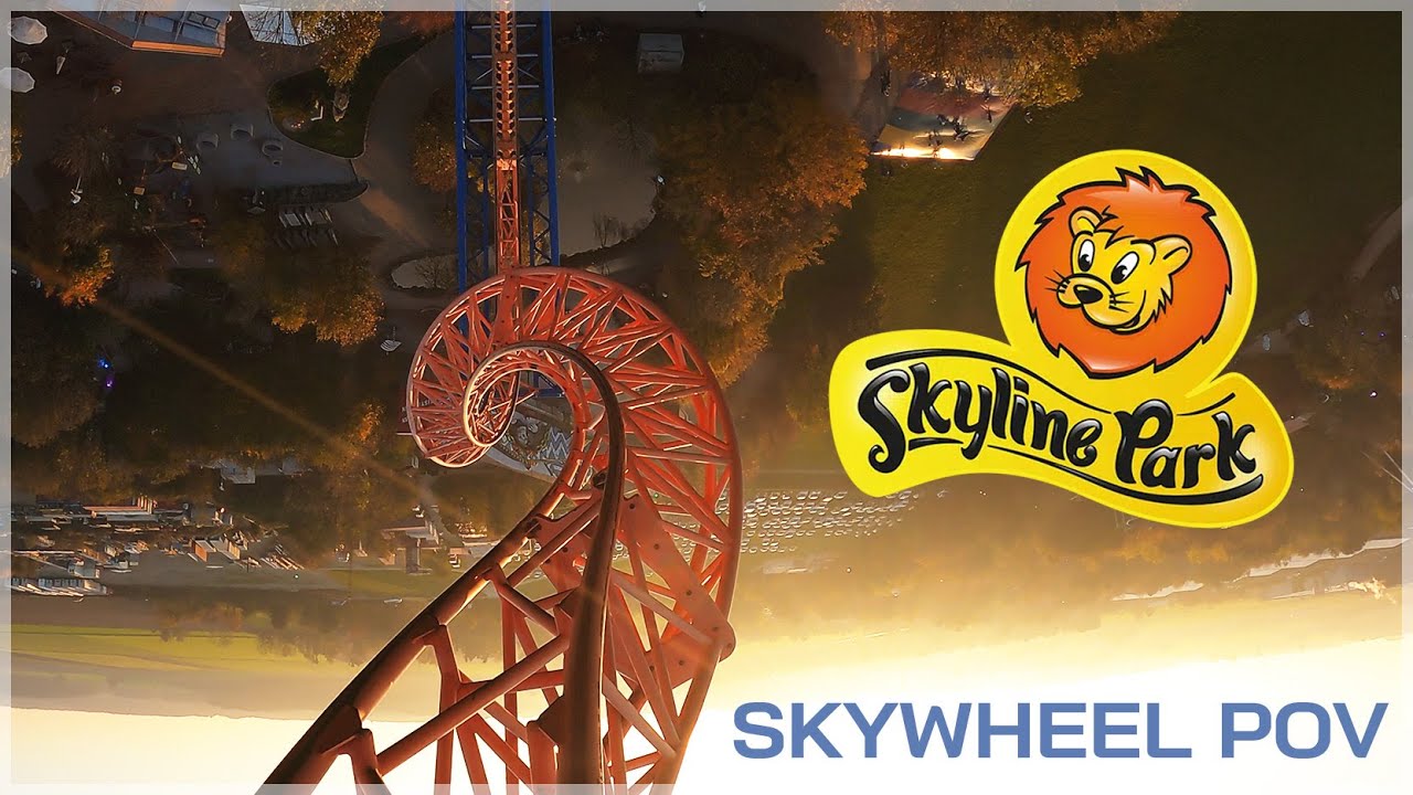 Sky Wheel [Maurer Rides SkyLoop] On Ride - Skyline Park, Bad Wörishofen ...
