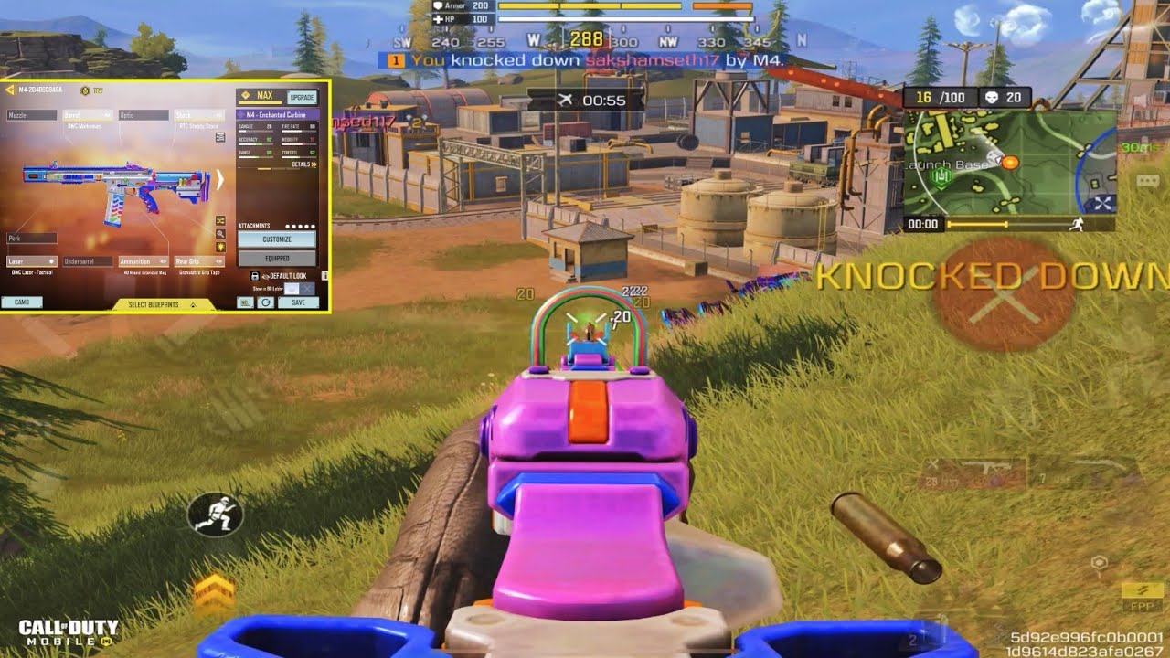 M4 with zero recoil + fast ads 🤯 | Best M4 GUNSMITH in CODM BR | Solo ...
