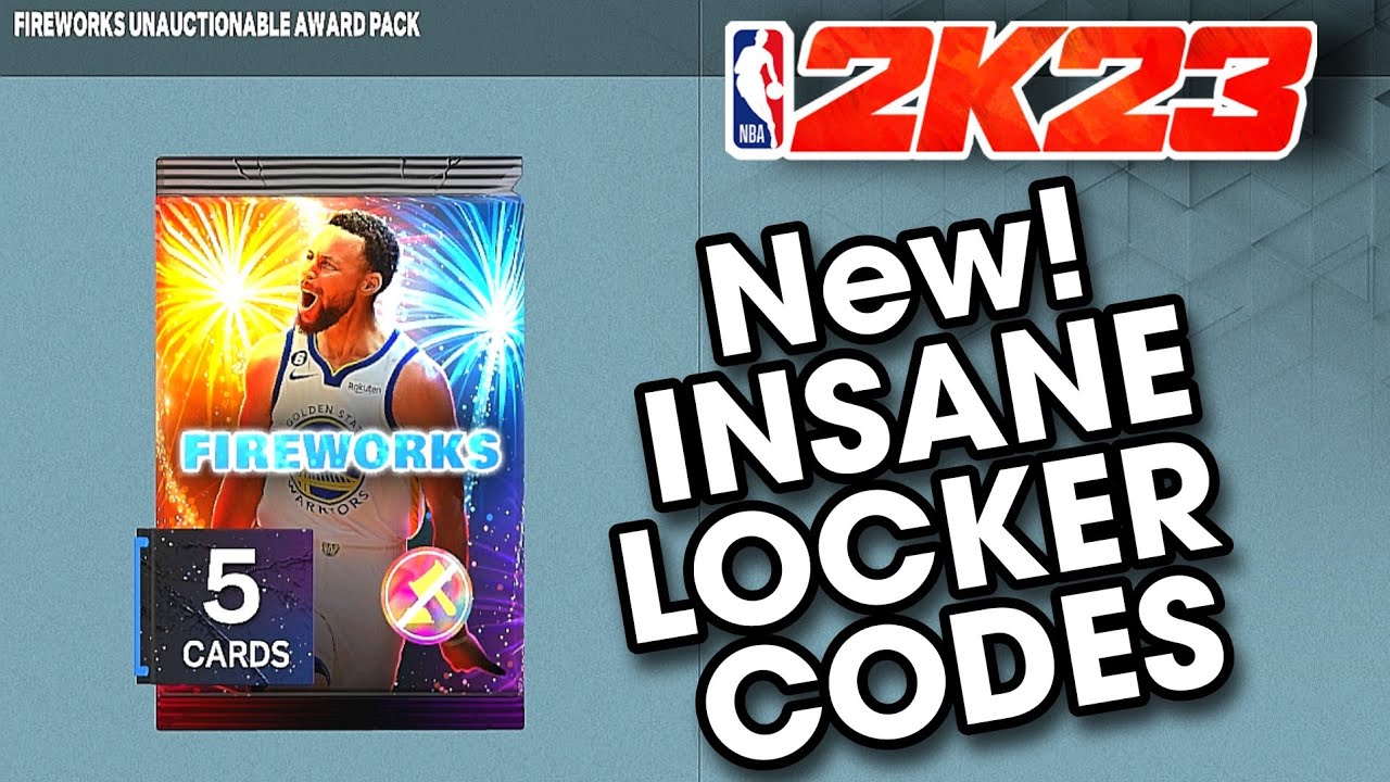 NBA 2K23 NEW LIMITED TIME LOCKER CODES - YouTube