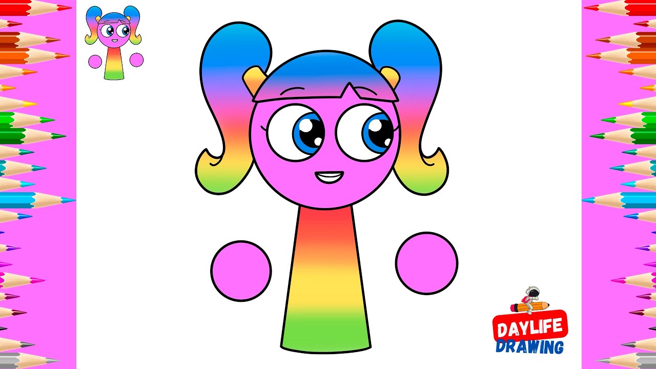 How to Draw Rainbow Sprunki Logic | Quick and Easy Drawing Tutorial ...