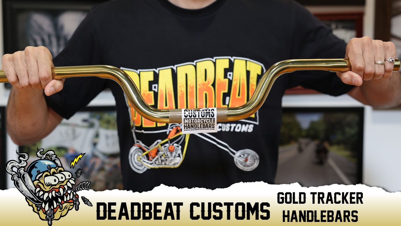 Deadbeat Customs Gold Tracker Handlebars Overview - DeadbeatCustoms.com ...