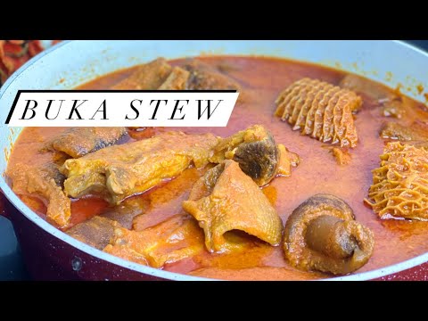 DELICIOUS BUKA STEW RECIPE - YouTube
