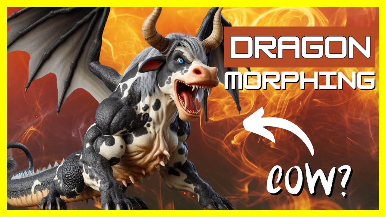 25 Animals Transformed into DRAGONS! | 25 Animais transformados em ...