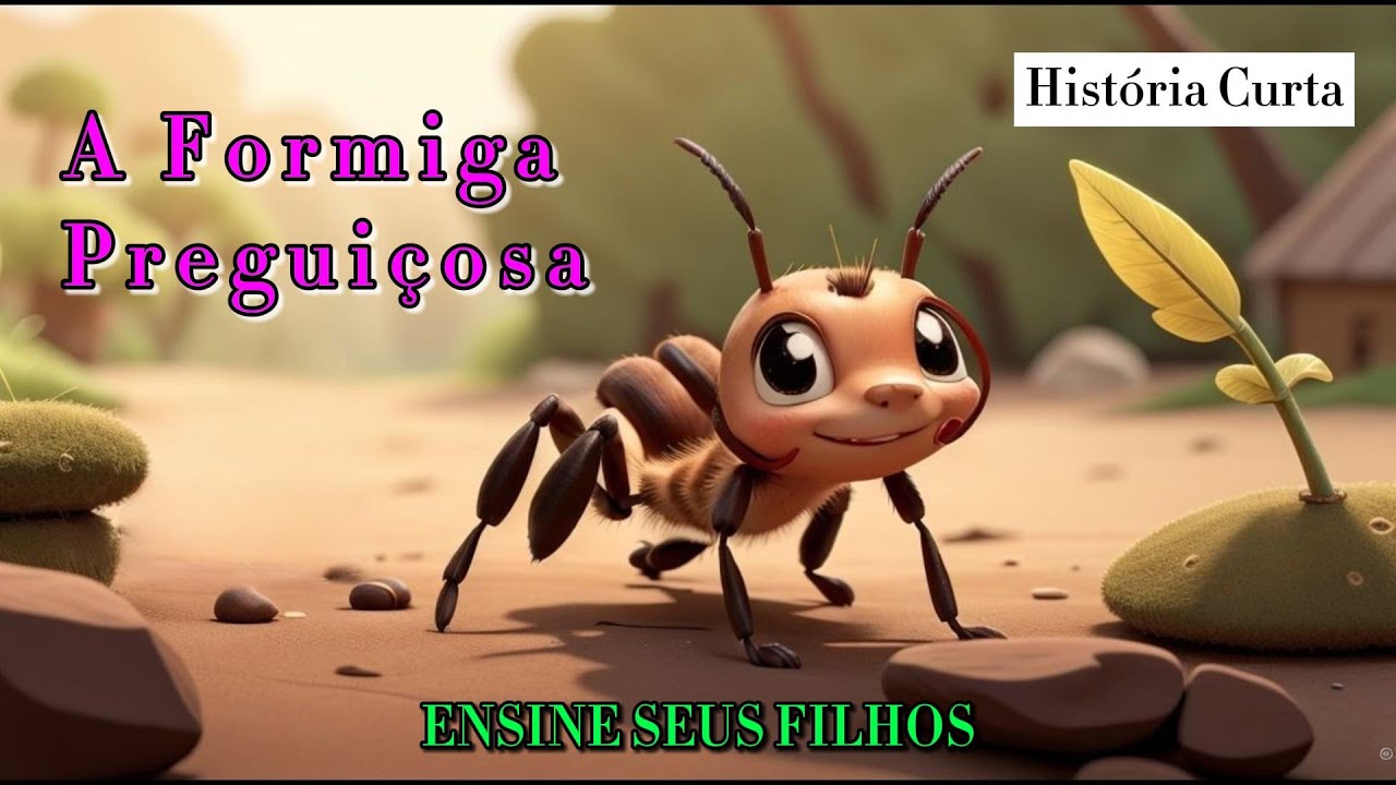 A Formiga Preguiçosa - YouTube