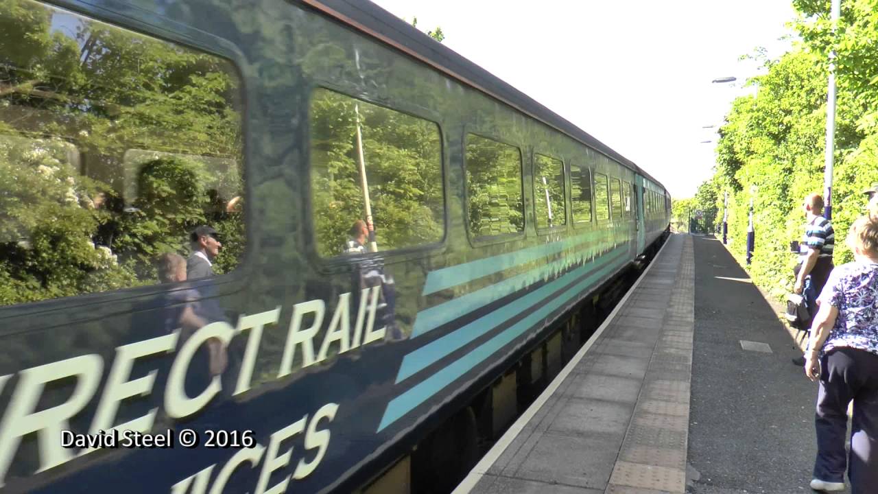 DRS 9704 MK II DBSO & 37402 At Ravenglass & Barrow - YouTube