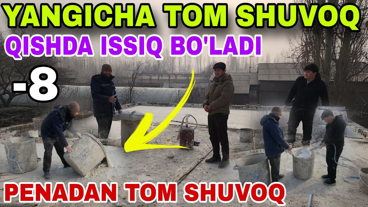 YAGICHA TOM SHUVOQ PENA SHUVOQ QISHDA ISSIQ YOZDA MUZDAY CHRMAYDI SUV ...