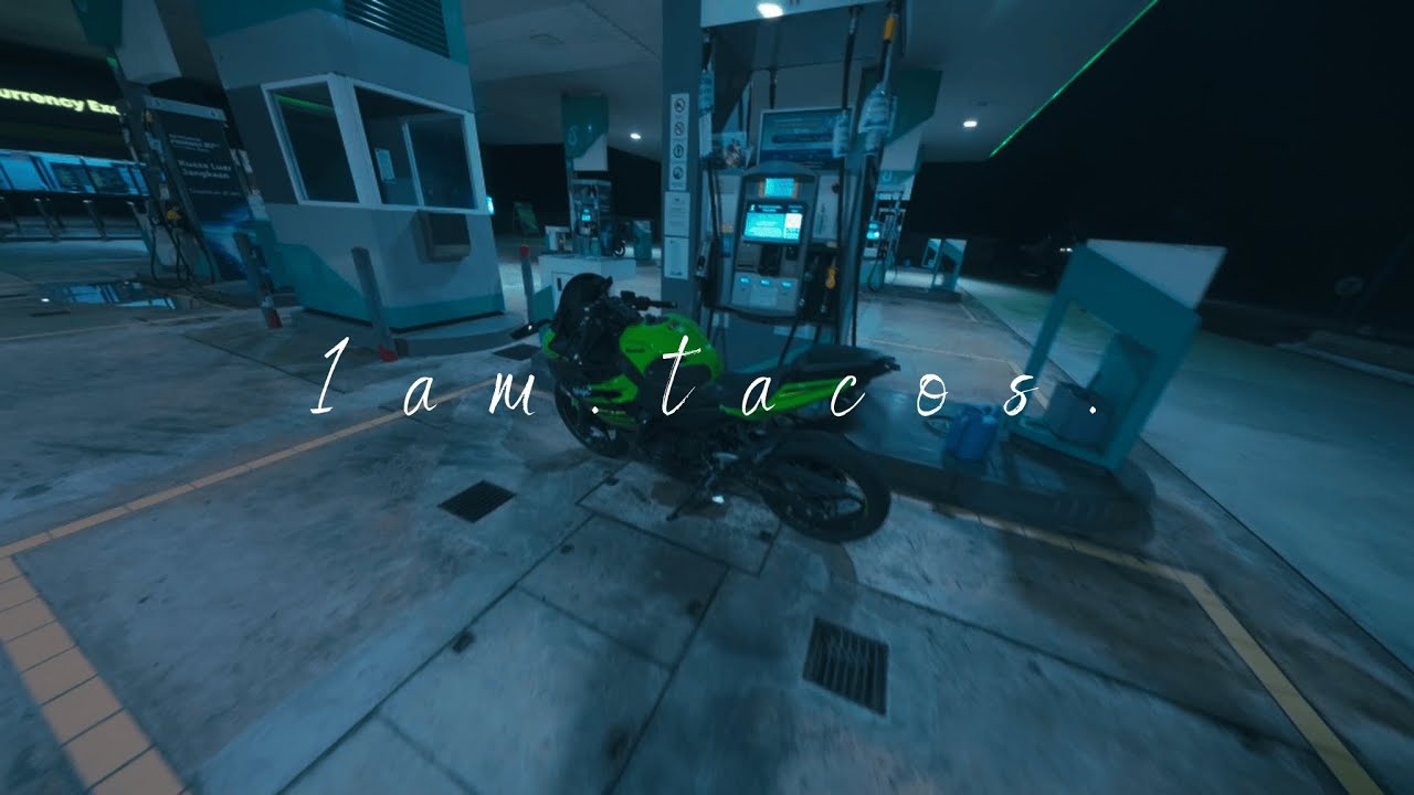 POV 1am ride to get tacos | Kawasaki Ninja 400 [4K] - YouTube