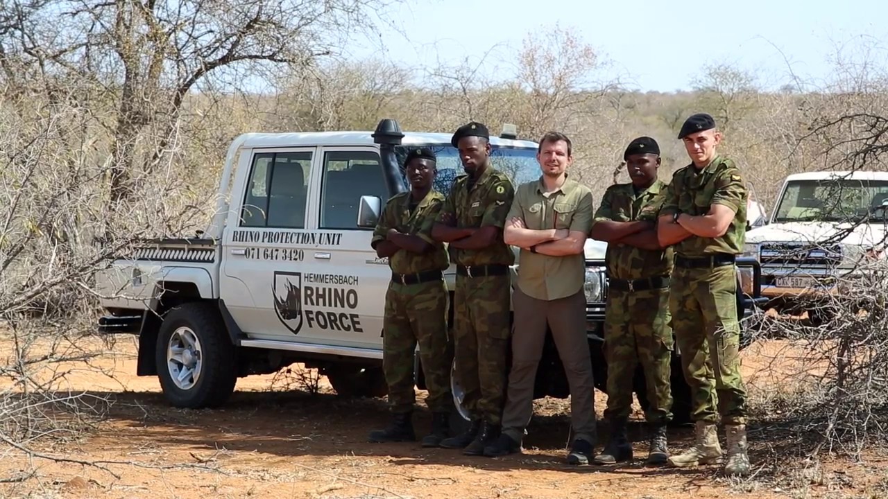 Hemmersbach Rhino Force - counter poaching project - YouTube