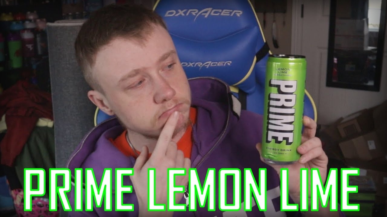 Prime Energy LEMON LIME Flavor Taste Test & Review - YouTube