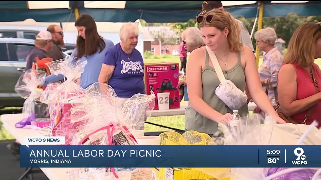 Indiana church celebrates its 107th annual Labor Day picnic - YouTube