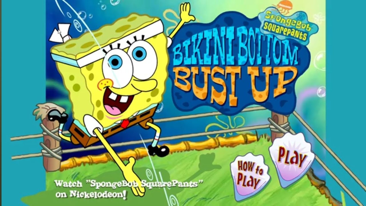 Spongebob Squarepants: Bikini Bottom Bust Up Gameplay - YouTube