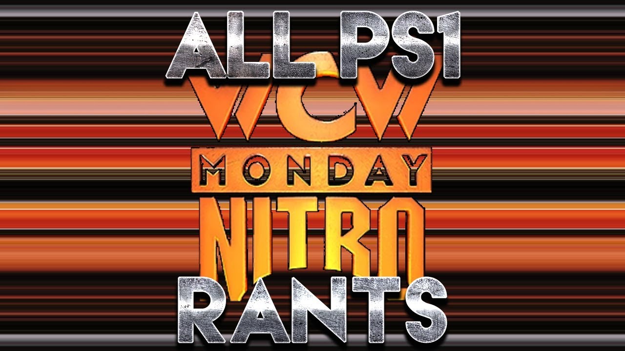 PS1 - All Rants From WCW Nitro - Playstation 1 - YouTube
