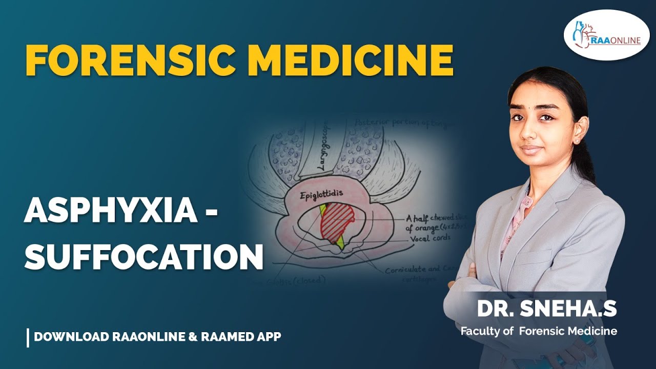 Forensic Medicine | Asphyxia | Suffocation | Raaonline #forensicmedicine #asphyxia #suffocation ...
