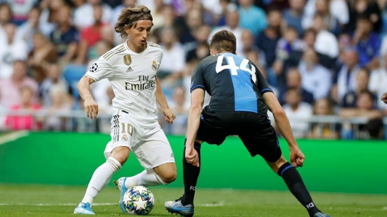 Just 3½ minutes of Luka Modric controlling the midfield - YouTube
