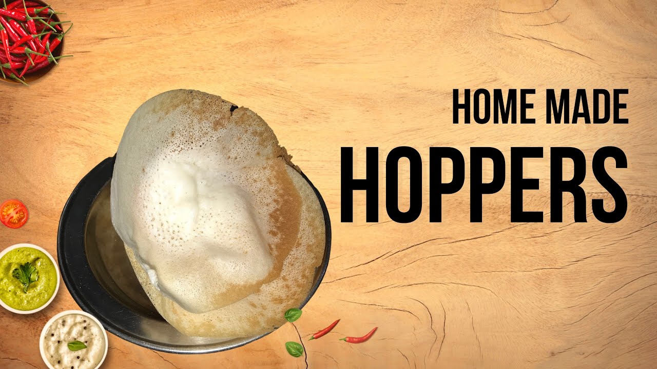 Homemade Hoppers 😋| evening time snack’s | Srilankan Hopper - YouTube