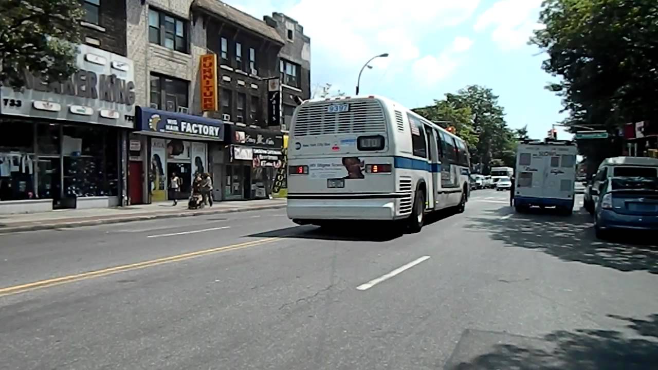MTA NYCT 1998 NovaBus Model T80-206 "RTS" #9397 on the B41 Limited ...