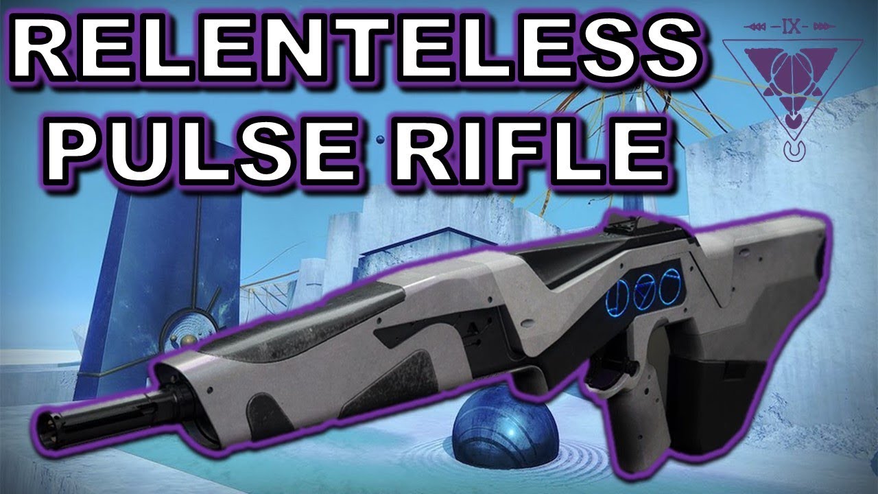 RELENTLESS TRIALS PULSE RIFLE REVIEW, (Destiny 2) - YouTube
