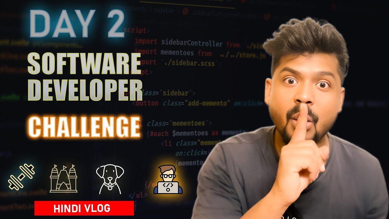 Day 2 | Software Engineer Vlog | 365 Days Challenge 💻| Bengaluru Vlog # ...