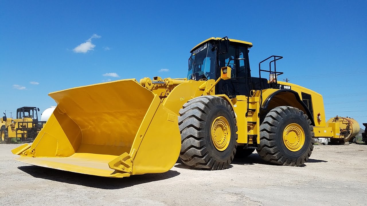 Caterpillar 980H - YouTube