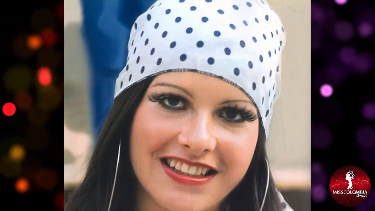 ANA LUCIA AGUDELO (SEÑORITA COLOMBIA 1972 - TOP 12 MISS UNIVERSO 1973 ...