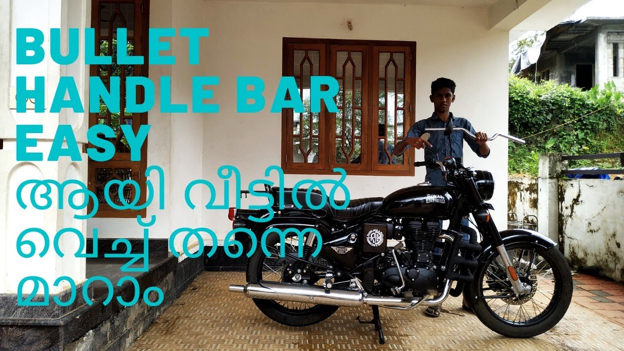 Bullet handle bar changing | F2 vlogs | - YouTube