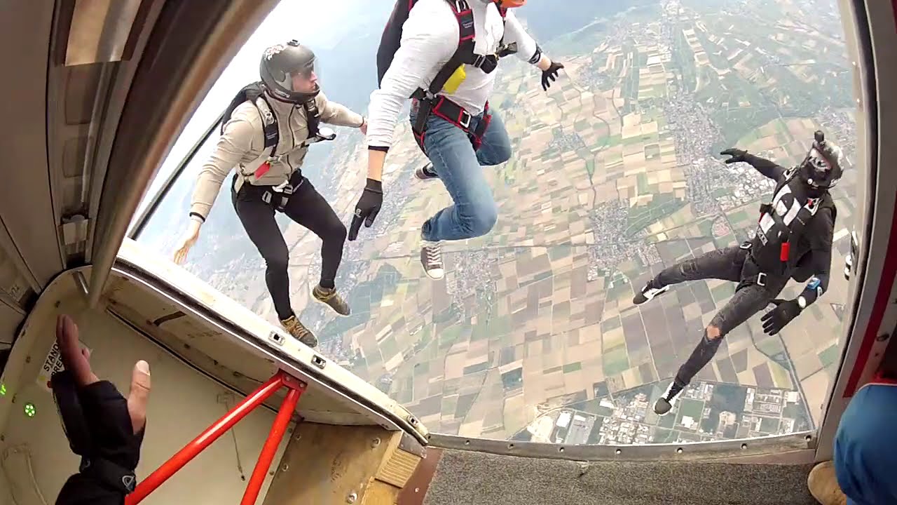 Skydive exits part 2 - YouTube