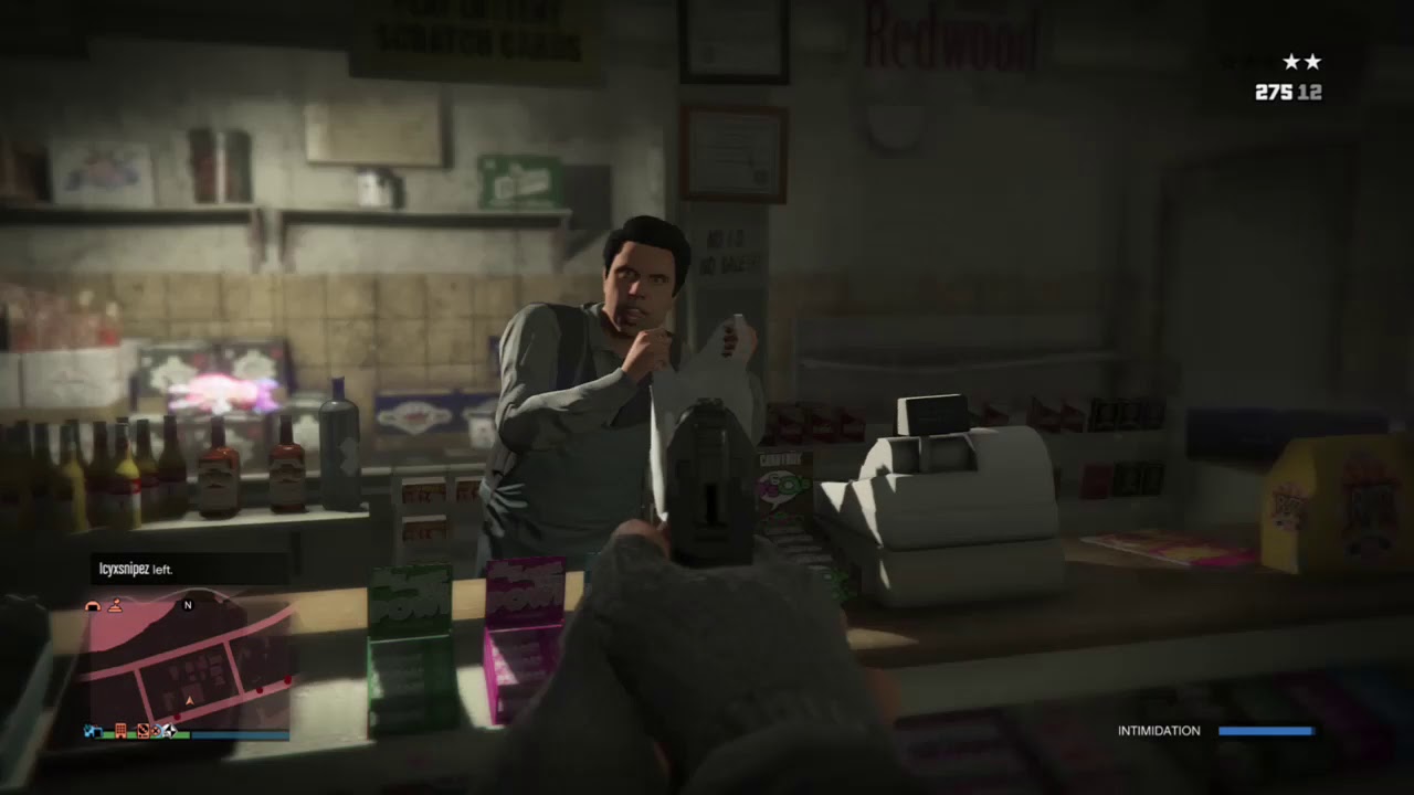 GTA V Cashier Kill - YouTube