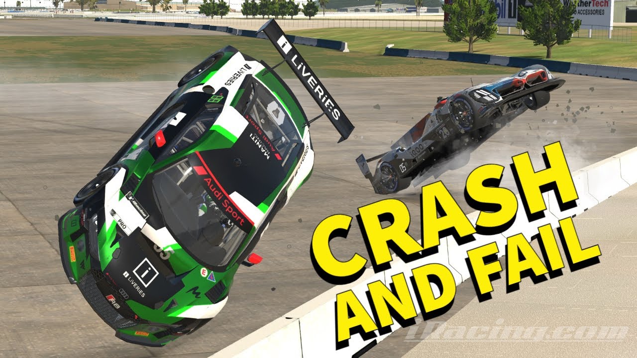 iRacing CRASH and FAIL compilation vol. 2 - YouTube