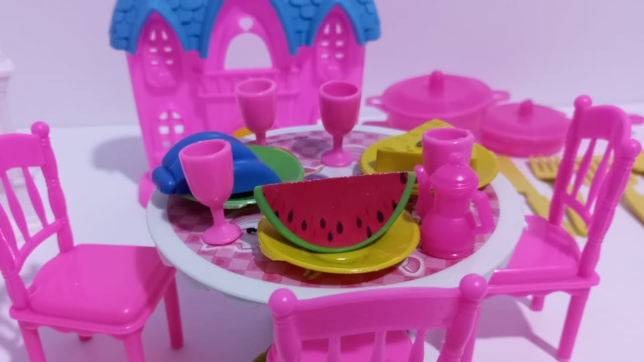 6.20 Minutes Satisfying With Unboxing Hello Kitty Kitchen Set | Cutee ...