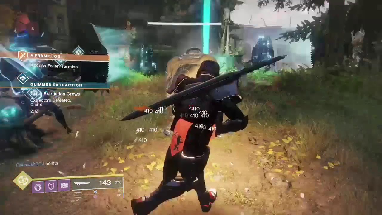 Destiny 2 - 3rd Person Titan Gameplay Part 1 - YouTube