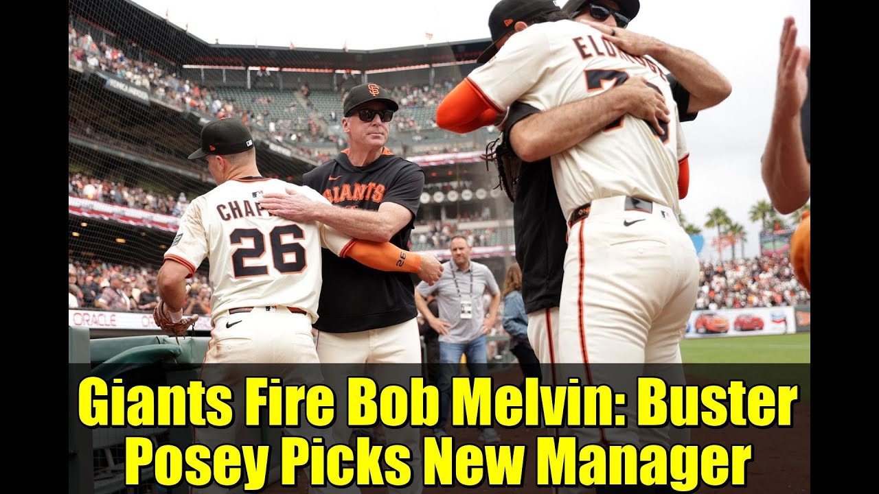 Giants Fire Bob Melvin: Buster Posey Picks New Manager - YouTube