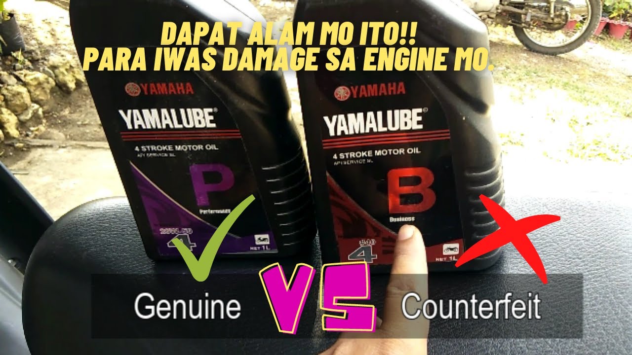 How to Determine ORIGINAL from FAKE oils | Genuine VS Counterfeit Oil ...